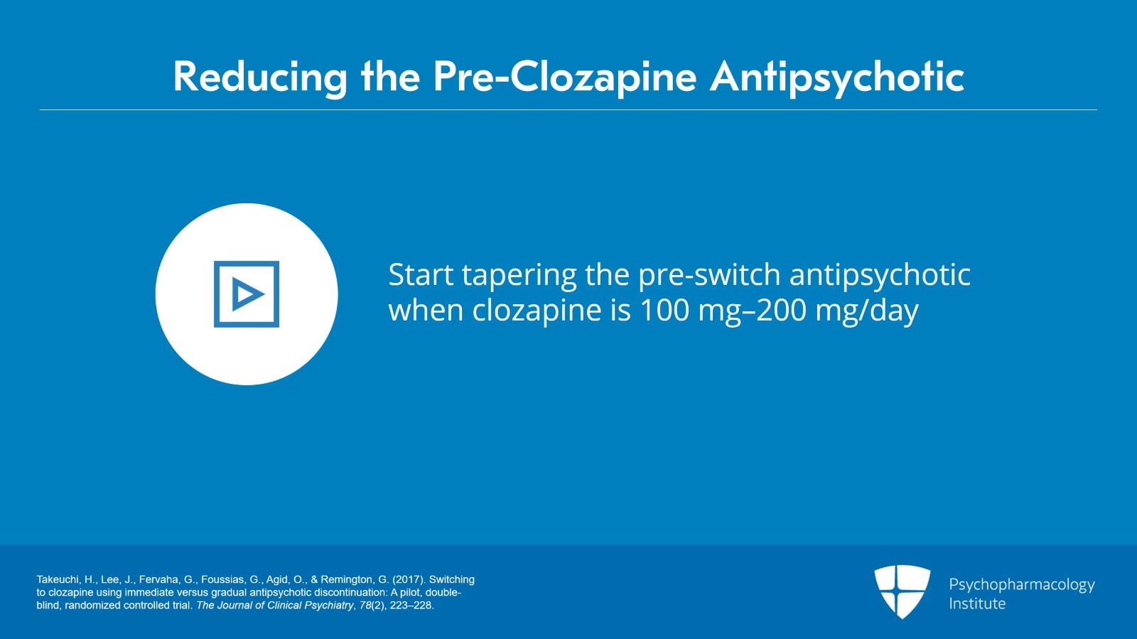 Psychopharmacology Institute